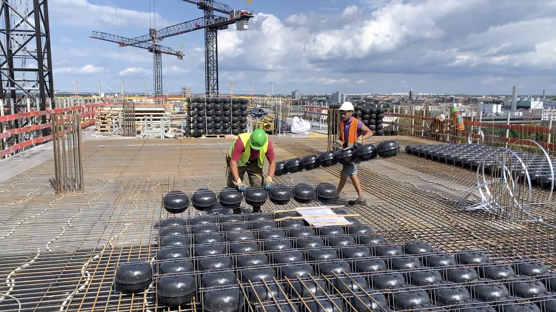 Hohlkörpermodule für Geschossdecke › beton.news